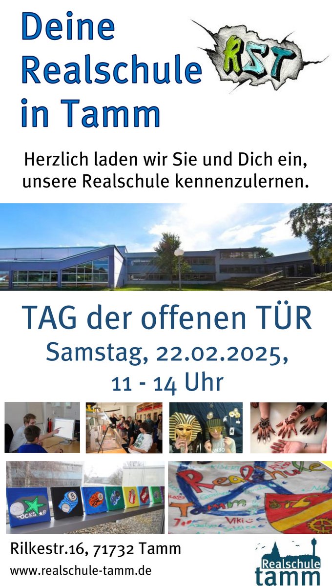 Tag der Offenen Tür an der Realschule Tamm - Gut informiert in die ...